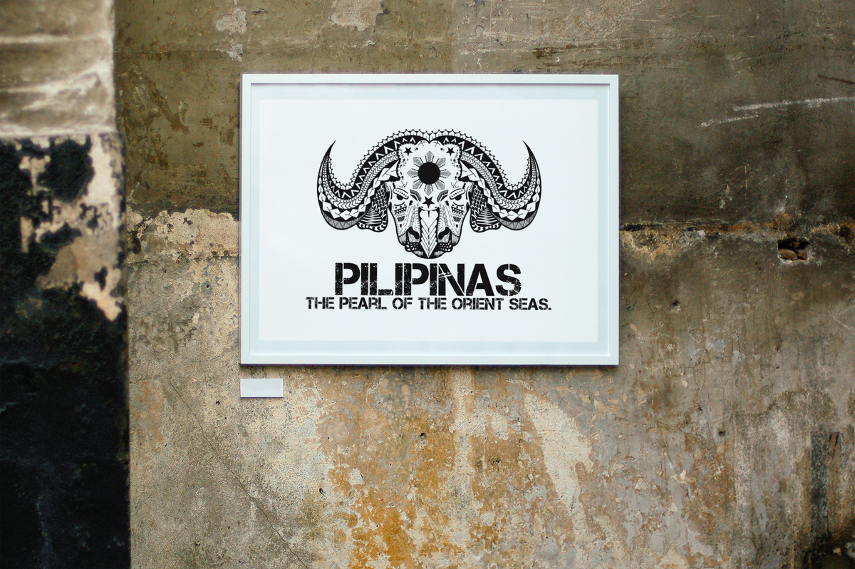 Tribal Kalabaw Art Print - Filipino Tribal Tattoo Patterns – Tribal Korner