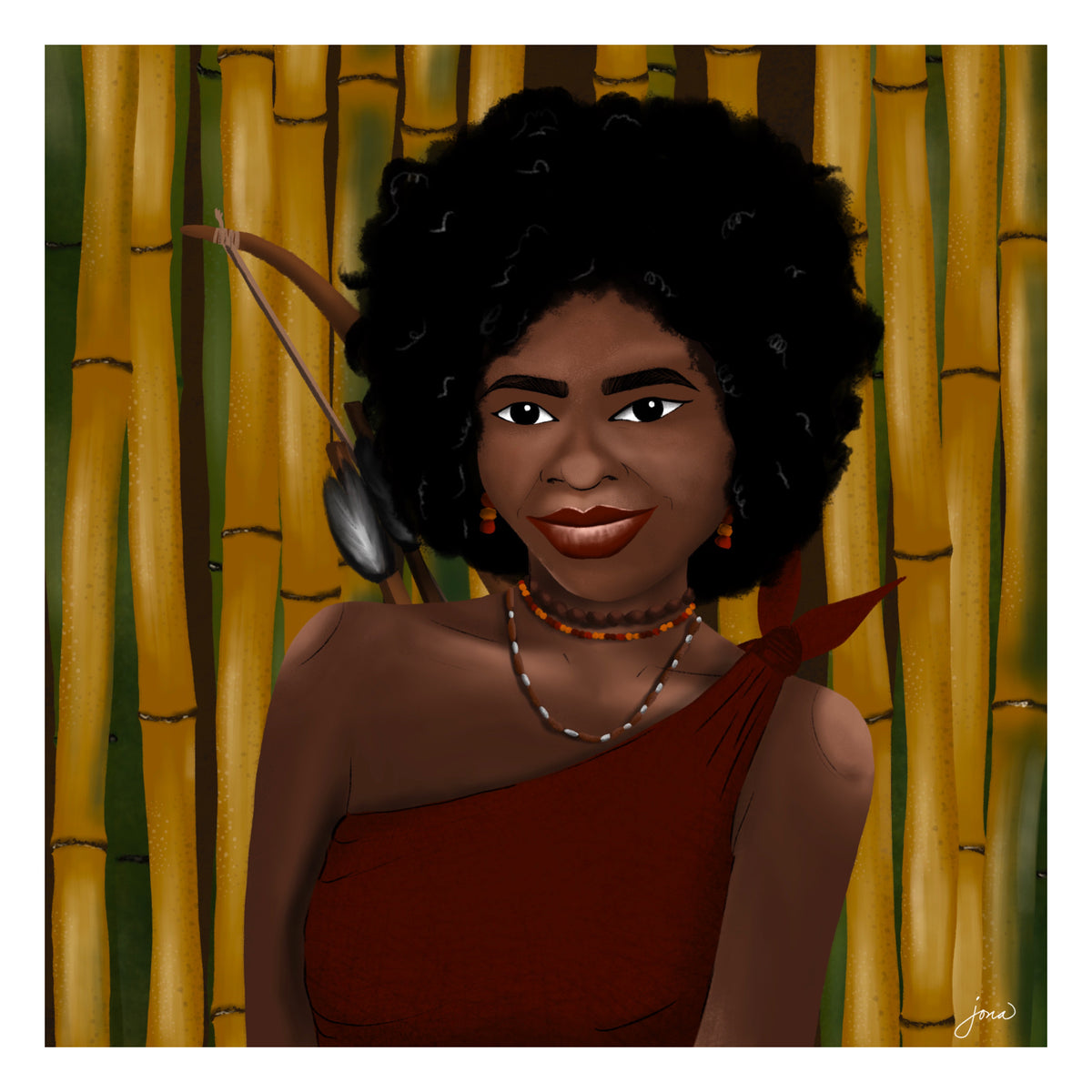 Filipina Art Prints - Native Aeta Tribe of the Philippines – Tribal Korner