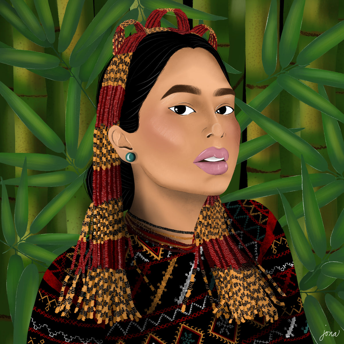 T'Boli Native FIlipino Art Print – Tribal Korner